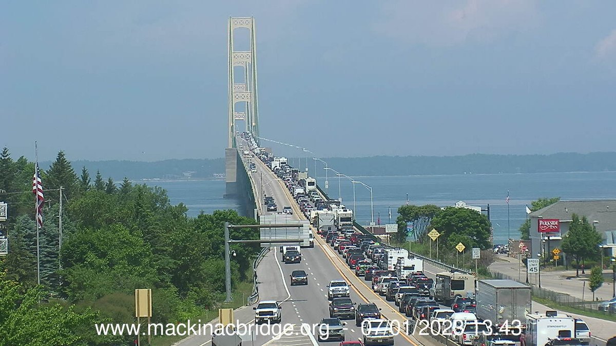 Mackinac Bridge repaving completion delayed – EUP News
